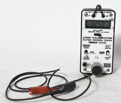 Altek Industries Loop Calibrator Model 334A WORKS | eBay