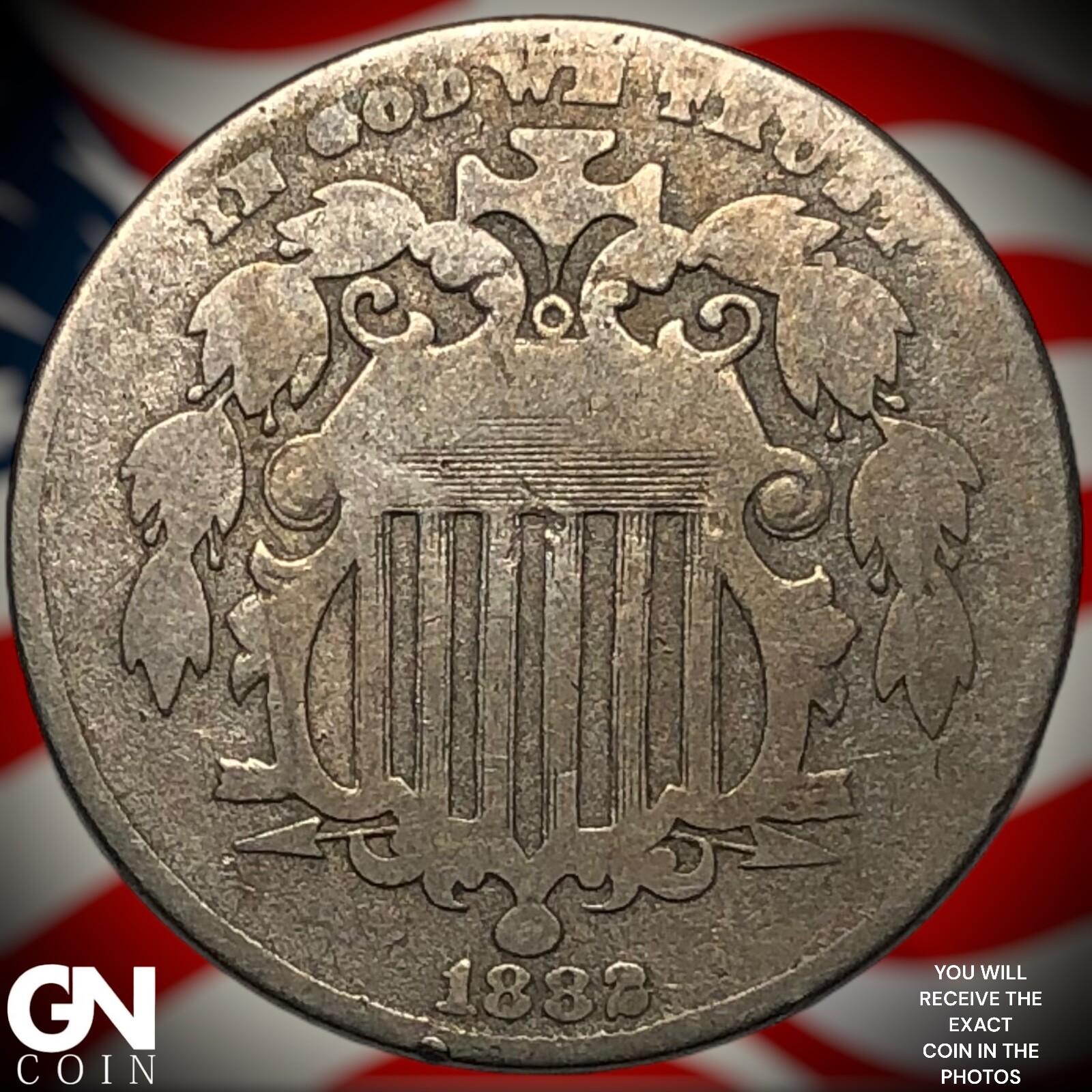 1882 Shield Nickel Y1815 | eBay