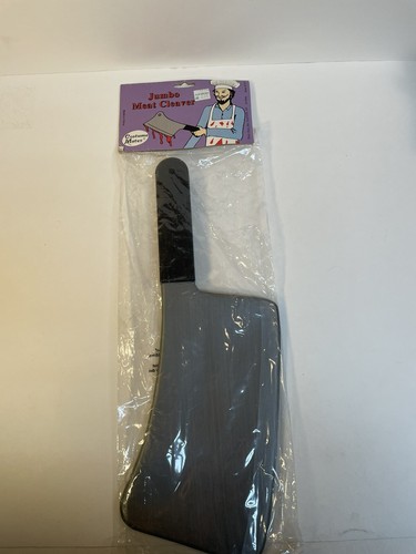 Vintage 1994 Jumbo Meat Cleaver Halloween Plastic Prop | eBay