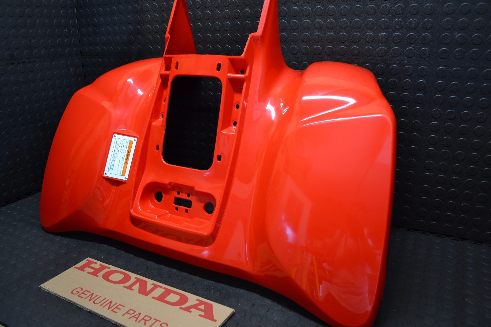 99-08 HONDA TRX400EX OEM REAR FENDER PLASTIC RED 400EX 80100-HN1-A0 🔥 ...