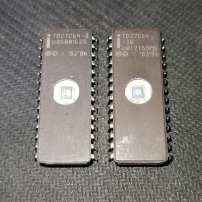 INTEL TD27C64-30 TD27C64 27C64 8k x 8 UV EPROM x 1pc | eBay