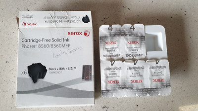 Genuine Xerox 108R00907 Black Solid Ink for Phaser 8560 / 8560MFP 5 ...