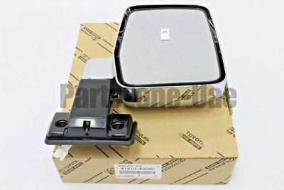 87910-60C80 Toyota Land Cruiser GRJ71 GRJ79 Right Side Rear View Mirror ...