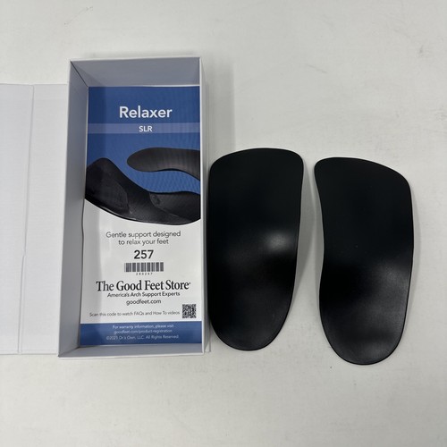 The Good Feet Store Arch Support Relaxer SLR 257 Black | eBay