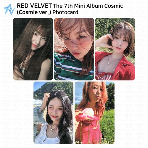 RED VELVET The 7th Mini Album Cosmic Cosmie Ver Official Photocard KPOP ...