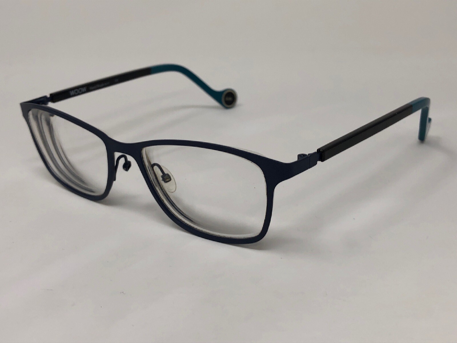 WOOW “GOOD JOB 1” Eyeglasses Frame Italy Col933 49-16-137 Dark Blue ...