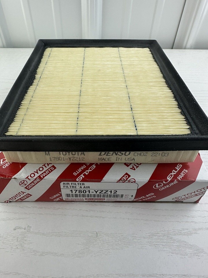Genuine TOYOTA Engine Air Filter 17801-37021 17801-YZZ12 1780137020 OEM ...