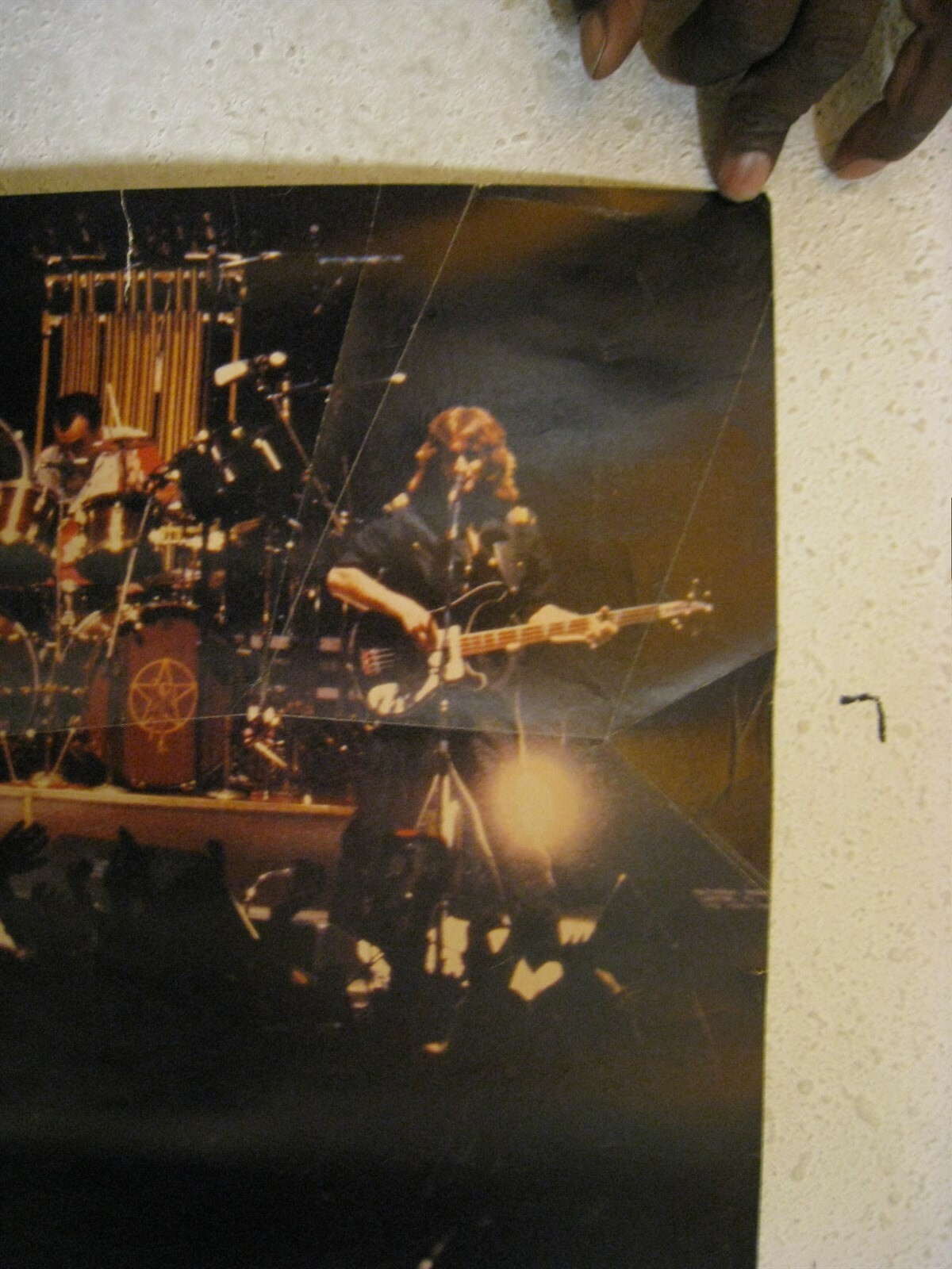 Rush Poster Band Shot Vintage Early Concert Shot | eBay
