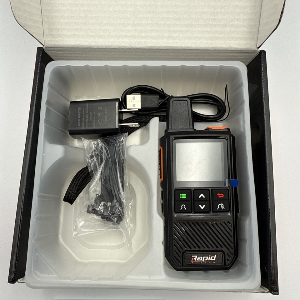 NEW Rapid Radios G1 NationWide Walkie-Talkies. 2-Pack. Open Box | eBay