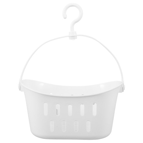 Plastic Wall Hanging Basket Bathroom Kitchen Storage Rack Sundries ...