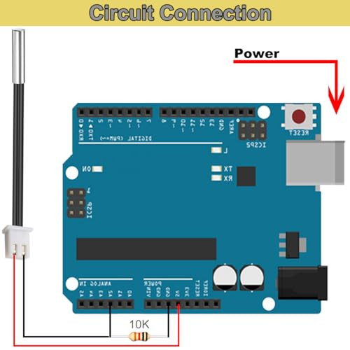 Xiatiaosann 10 Pcs NTC Thermistor Temperature Sensor Probe 39.4Inch XH2 ...