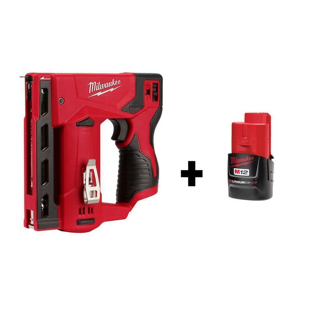 Milwaukee M12 12V Crown Stapler - 2447-20-48-11-2420 for sale online | eBay