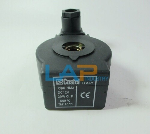 1pc NEW FOR Type HM3 Castel Solenoid valve coil 12V 20W | eBay