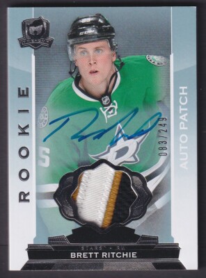 BRETT RITCHIE - 2014 The Cup Rookie Auto Patch #145, /249 | eBay