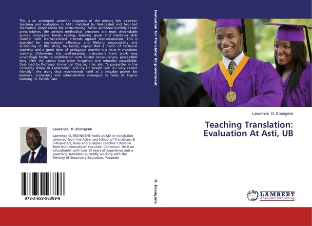 Teaching Translation: Evaluation At Asti, Ub von Lawrence O. Enongene ...