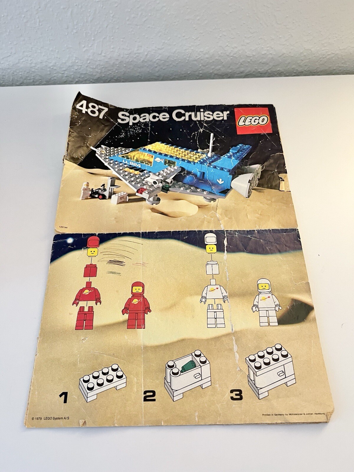 Vintage LEGO Classic Space 487 Space Cruiser 1979 | eBay