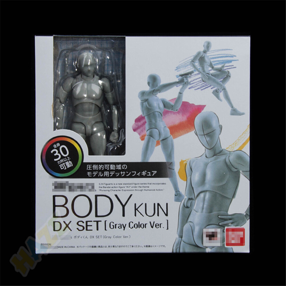 he S.H.Figuarts SHF Body kun DX SET (Gray Color Ver.) PVC Action Figure ...