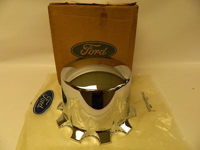 New OEM Ford Heavy Truck Freightliner Chrome Wheel Cover Hub Cap F6HZ ...