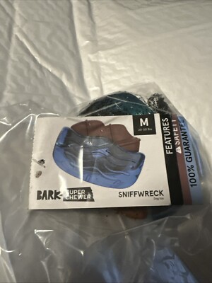 Bark Box Super Chewer SNIFFWRECK Nylon Toy Size Medium M 50+lbs NWT | eBay