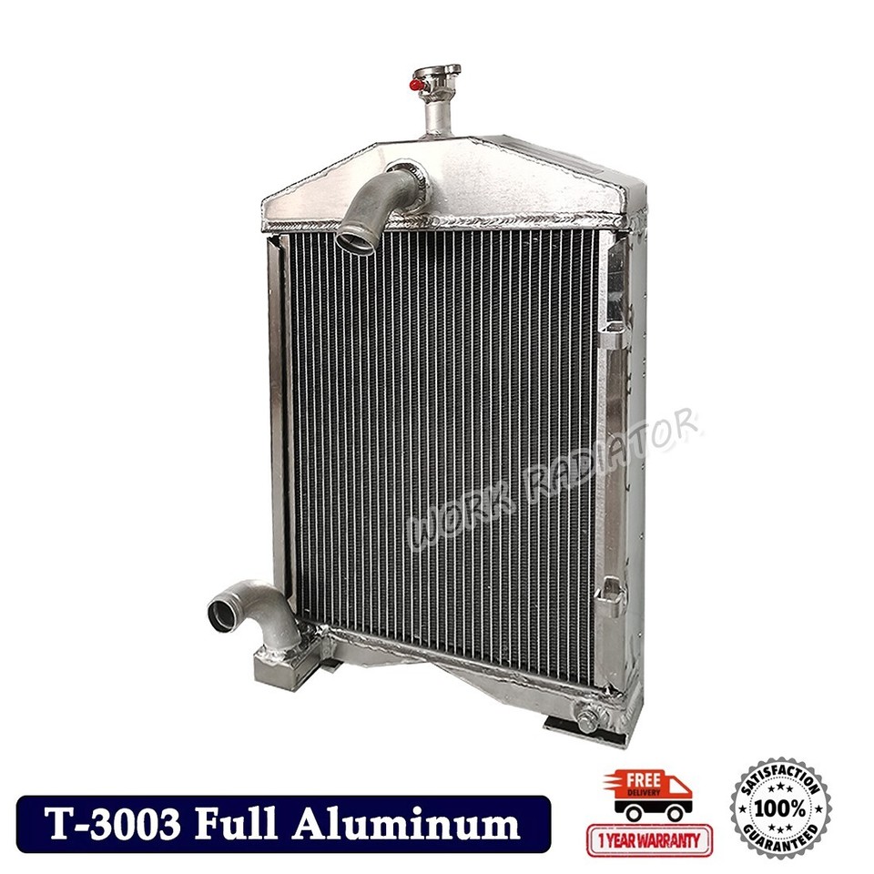 8N8005 Full Aluminum Tractor Radiator Fit Ford 8N 9N 2N Models 86551430 ...