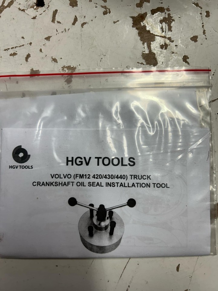 HGV Tools D13 MP8 Rear Crankshaft Seal Install Tool OE Ref# 9990166 ...
