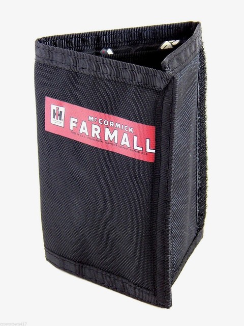 Farmall Black Nylon Trifold Wallet for sale online | eBay