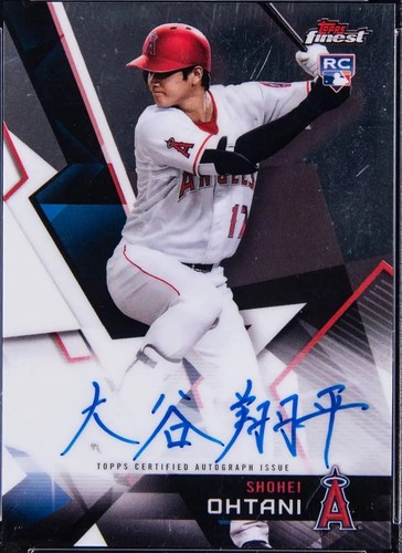 Shohei Ohtani Rookie Auto High End Acrylic Card Art Display | eBay