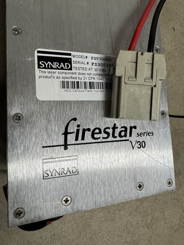 synrad firestar V series co2 laser FSV30SAG | eBay