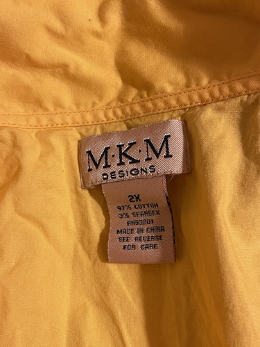 MKM Designs Women’s Yellow Top Size 2X | eBay