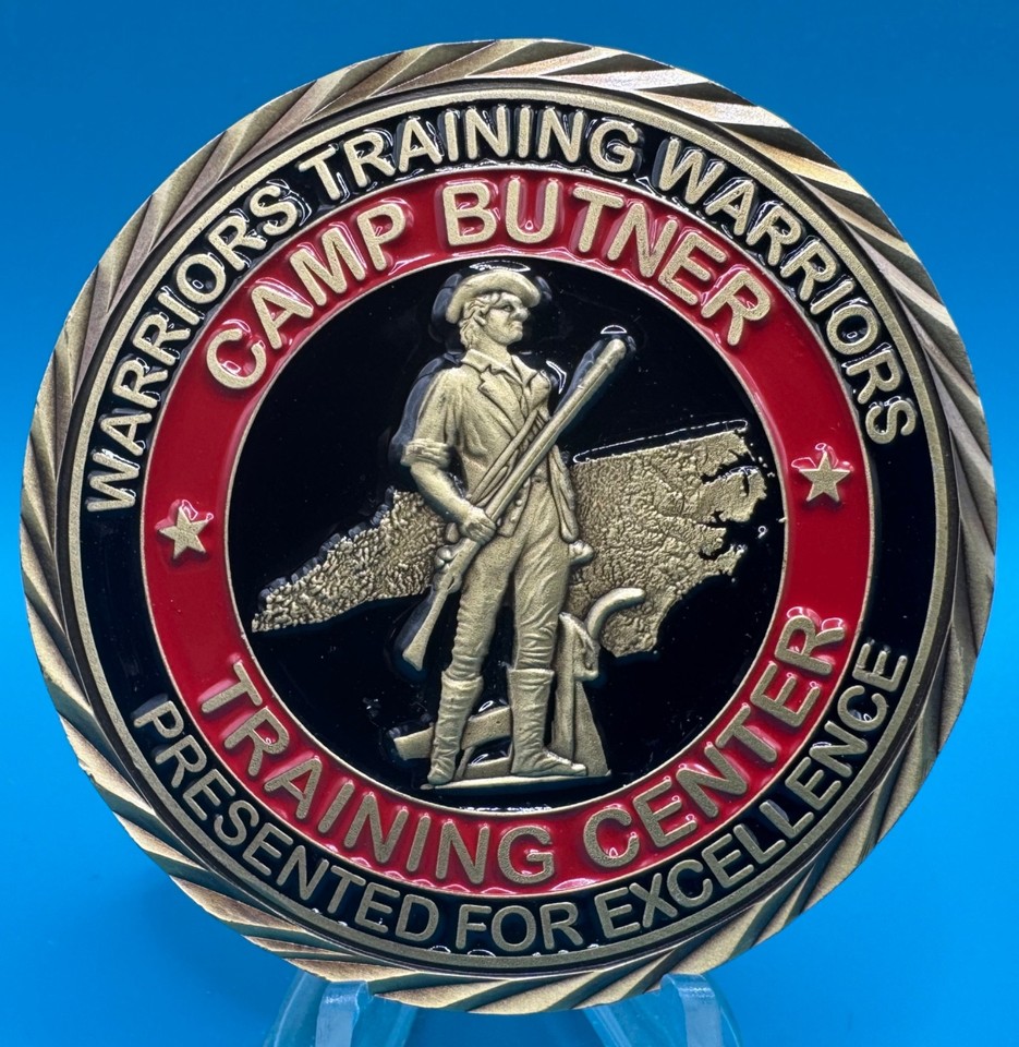 U.S. Army Camp Butner Command Team CDR & CSM N. Carolina Military ...