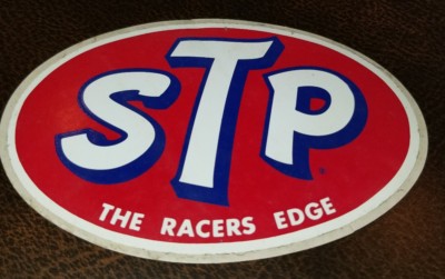 Vintage NOS Oval STP The Racers Edge Sticker Decal NASCAR Richard Petty ...