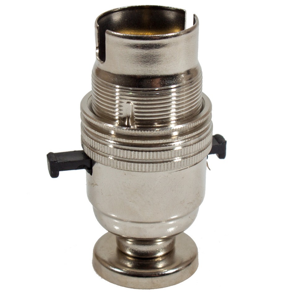 BC | B22 | Bayonet Cap Switched Lampholder with Backplate Quick Fix Kit ...