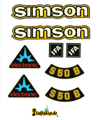 Simson S50 S51 S70 Wasserschiebebilder Decals Comfort IFA DDR | eBay