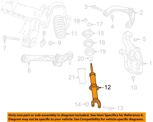 CHRYSLER OEM 19-23 1500 Front Suspension Suspension Components-Shock ...