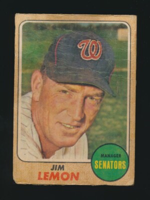 1968 Topps Venezuelan -#341 JIM LEMON -Manager (Washington Senators) | eBay