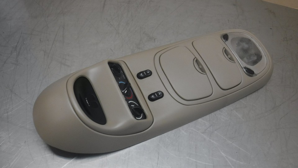 Ford Excursion Overhead Top Roof Console Map Light 00-05 Tan | eBay