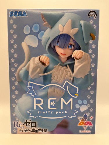 Re:Zero Rem Mofumofu Pack Figure Limited Edition Fluffy Pack new in Box ...