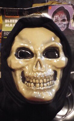 BLEEDING SKULL MASK - Halloween Totally Ghoul | eBay