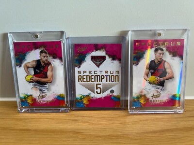 Select Footy Stars 2022 Essendon Spectrum 5 #096/125 Zach Merrett Jake ...