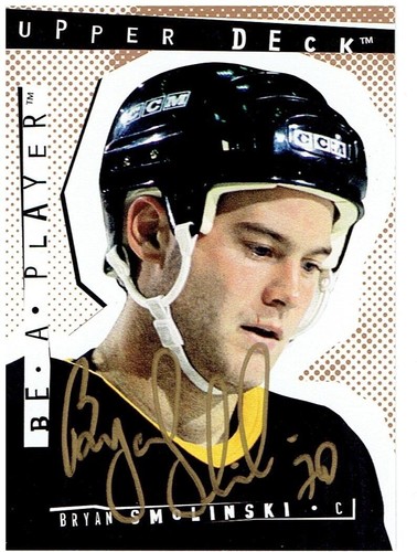 Bryan Smolinski 1994-95 Be A Player Autographs #47 | eBay