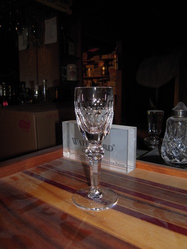 1 Waterford Curraghmore Cordial Glass Crystal Old Gothic Watermark (4 ...