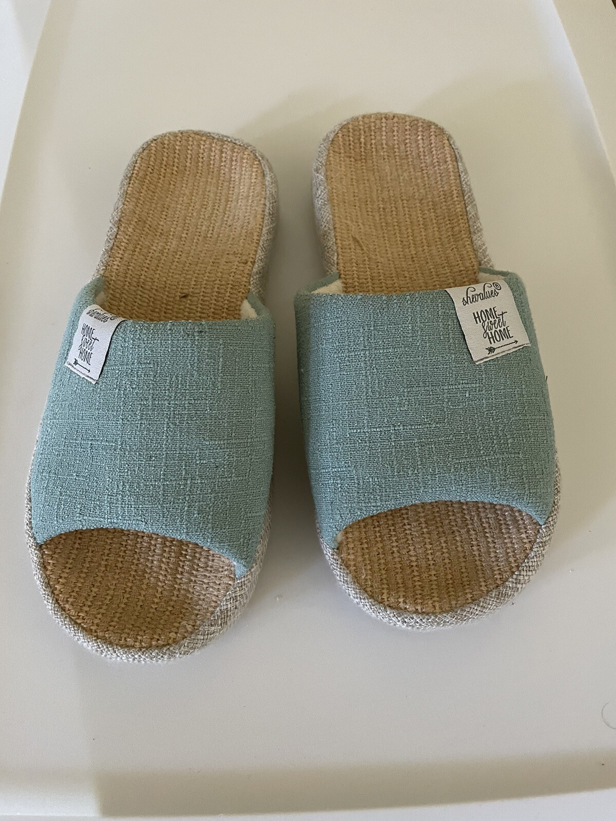 Shevalues women’s open toe house slippers size 37-38 | eBay