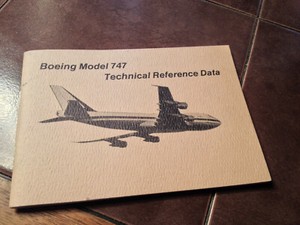 Boeing 747 Technical Reference Data Handbook Manual | eBay