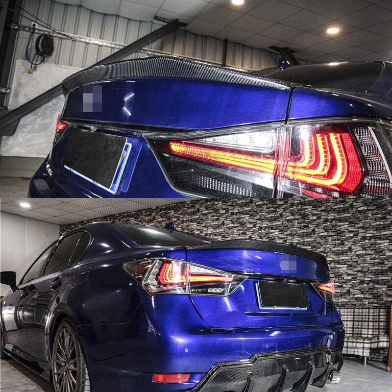 FOR 2013-2020 17 LEXUS GS350 GS450H F SPORT Real CARBON FIBER REAR ...
