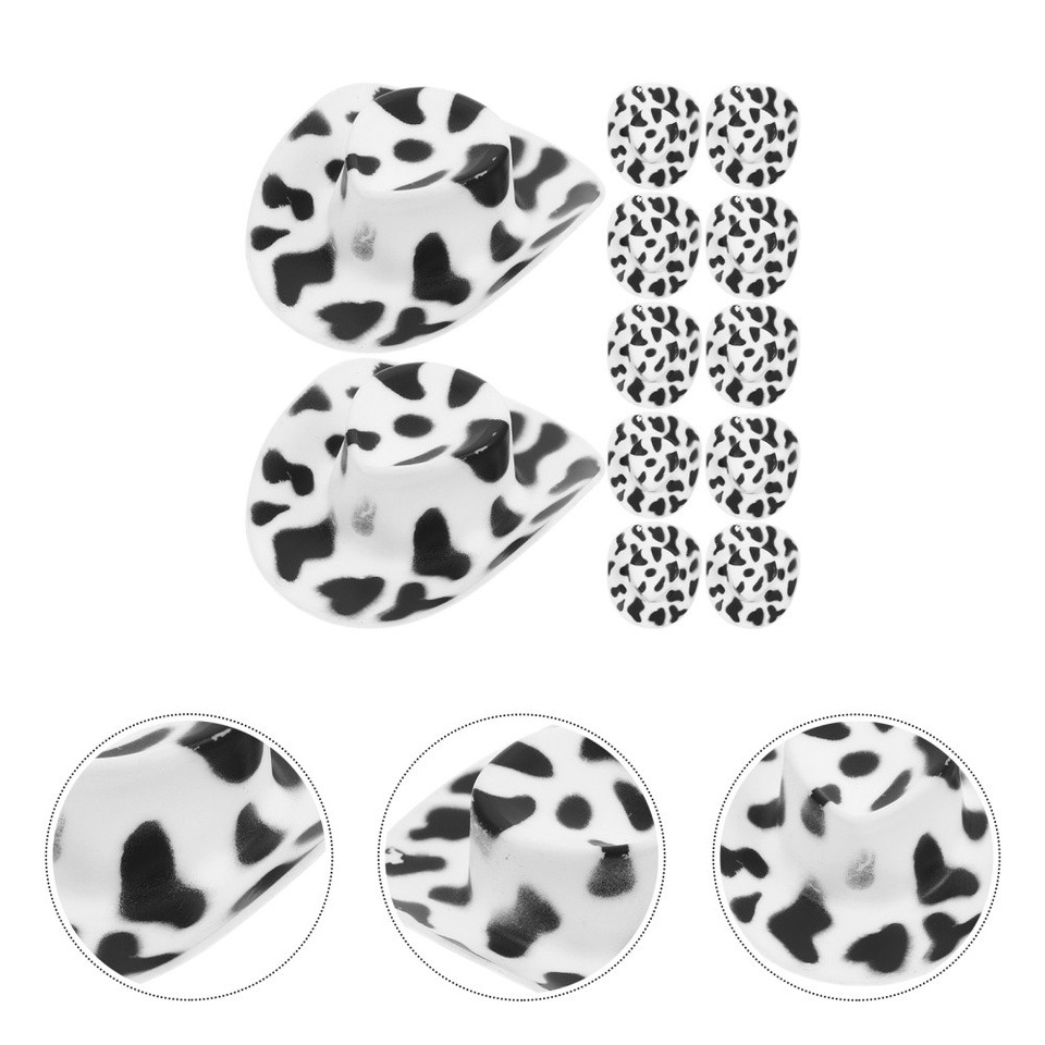 20Pcs Wear-Resistant Doll Hats Miniature Hats Adorable Tiny Hats Diy ...