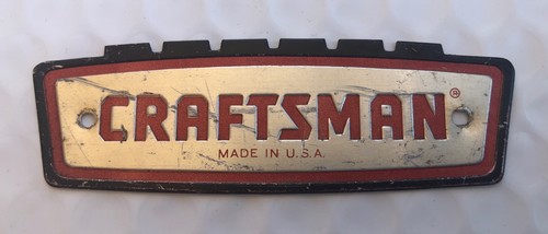 VINTAGE CRAFTSMAN CROWN TOOL BOX EMBLEM FROM A CRAFTSMAN TOOL BOX | eBay