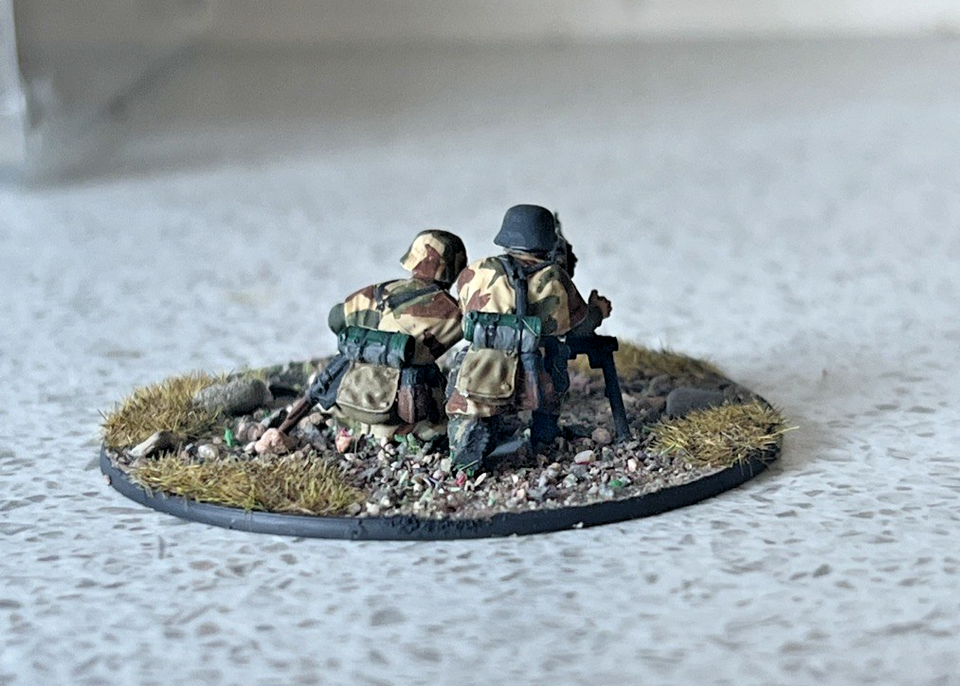 28mm WW2 German Machine Gun Team Victrix Heavy Weapons Painted Bolt ...