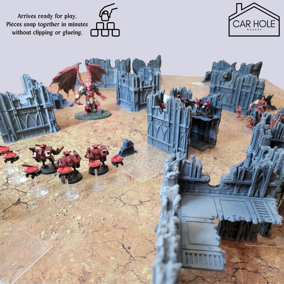 Ruins of Empire - Modular 40k Terrain for Tactical Sci-Fi RPGs ...