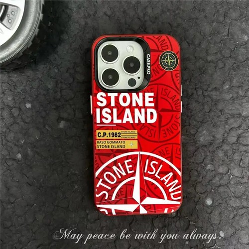 📱 Coque iPhone Stone Island Rouge Modèles 11 à 16 | eBay