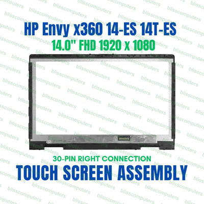 N41025-001 LCD Touch Screen Display Assembly Bezel HP Envy x360 14 ...